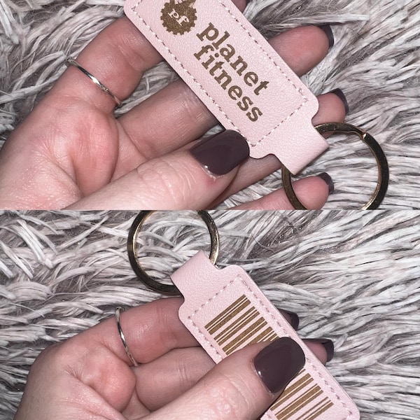 Gym Barcodes Custom Engraved | PU Leather | Durable and Sustainable - Etsy
