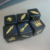 One Custom Dice With Your Choice of Pips Personalized D6 Engraved Dice ...