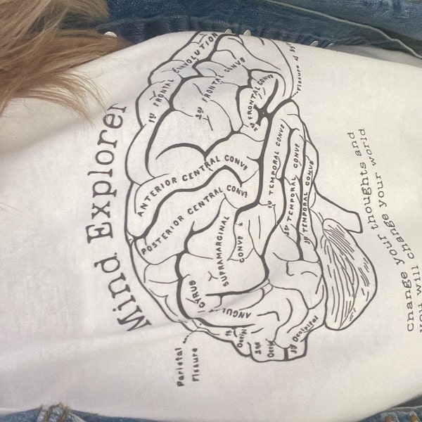 Brain Anatomy Shirt, Funny Nurse Shirts, Psychologist Shirt, Mental ...