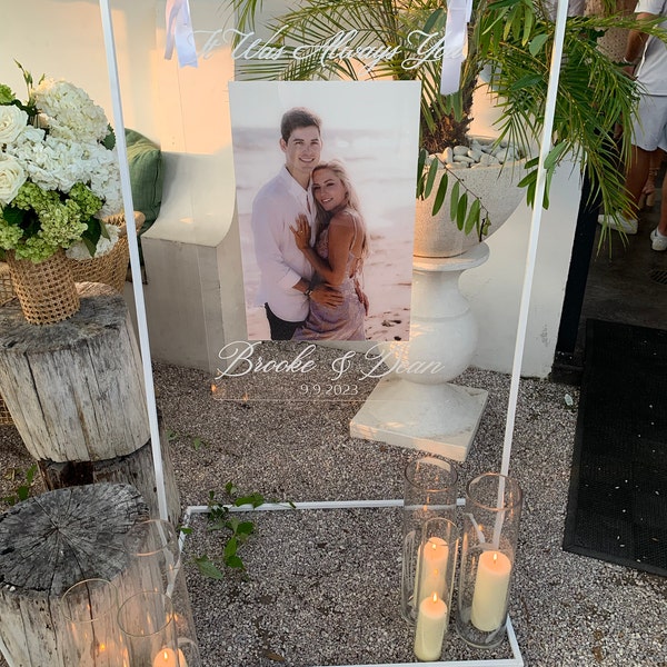 Rectangle Wedding Arch 91"x83", Square Wedding Arch, Wedding Arbor ...