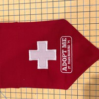 Red Cross Applique Design. Red Cross Embroidery Design. Medical Cross ...