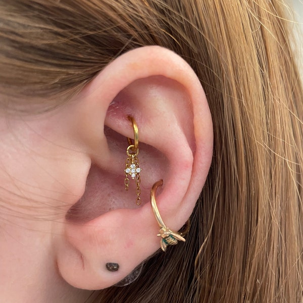 Dainty Wish Upon a Star Rook 6mm 8mm 16g 18g 20g 316L Surgical Steel ...