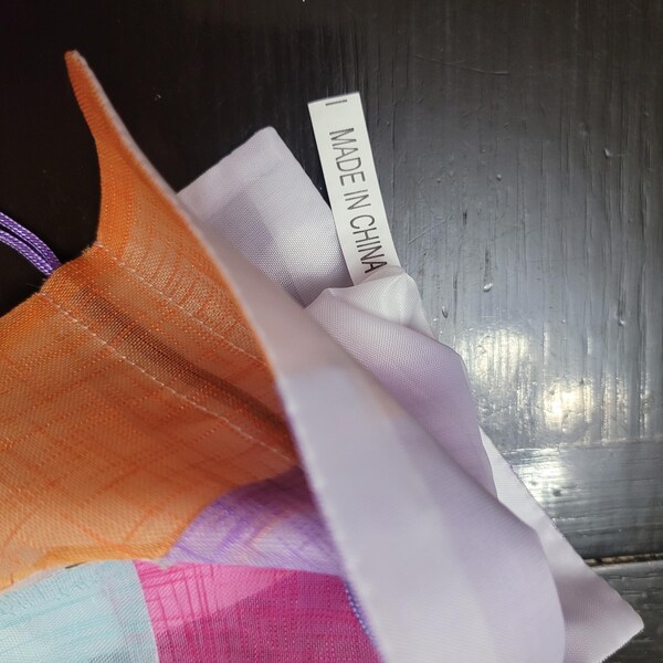 Korean Shin Ramyeon & Bibim Ramen Keychains With Lucky Charm Knot Bags ...