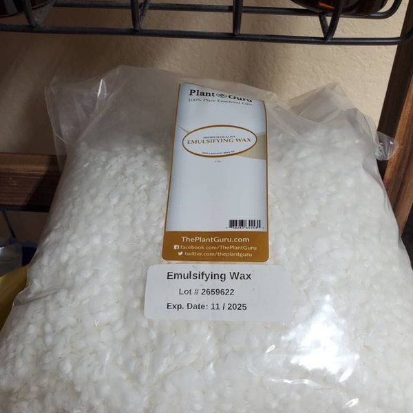 Emulsifying Wax Nf Non Gmo Premium Quality Polysorbate 60 Polawax Etsy