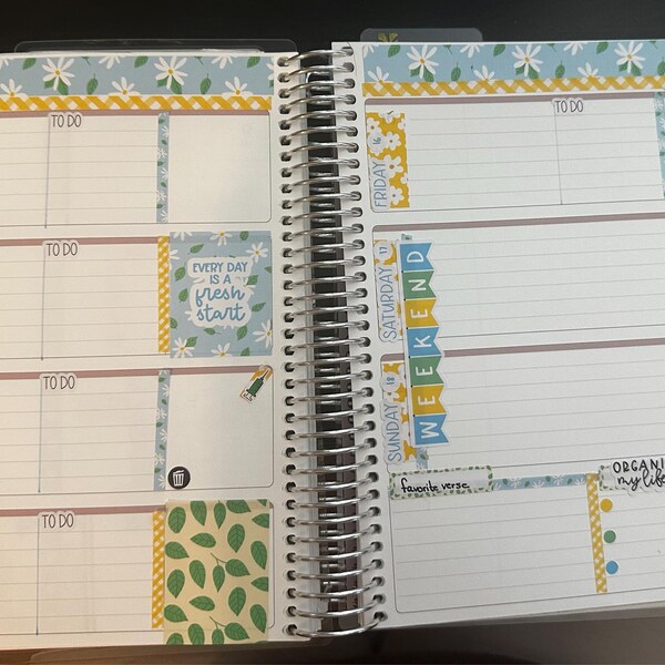 MONTHS of the YEAR Script Planner Stickers SCR-002 Erin Condren Monthly ...