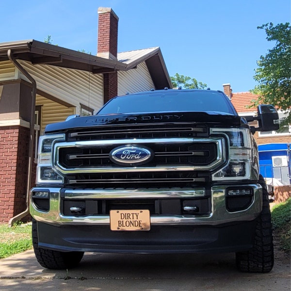 Custom Mirror "bronze" License Plate, Car Tag, Personalized Car Tag ...