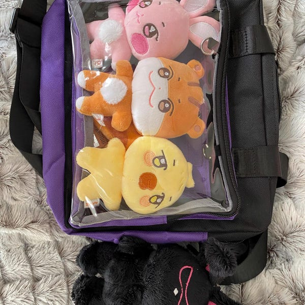 Crossbody Ita Bag, Pin Display Bag, Itabag, Window Bag, Pin Cross Body ...