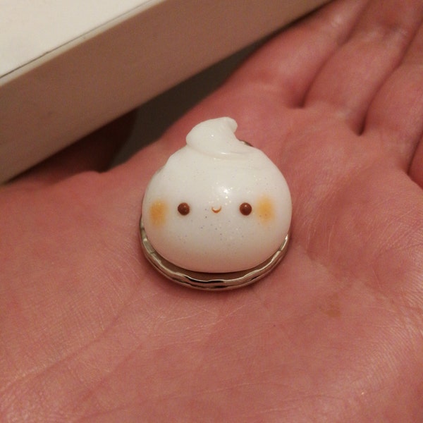 Kawaii Dumpling, Polymer Clay Charms, Keychain, Cute Dim Sum Fimo Charm ...