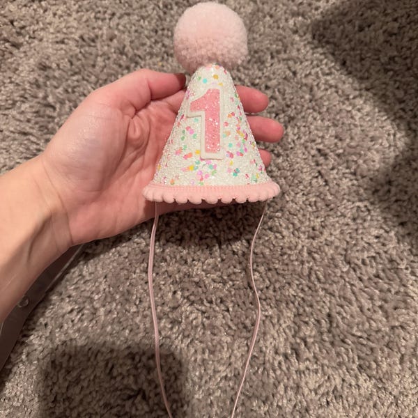 Confetti Hat/ Sugar Sprinkles Hat/ Glitter Confetti Hat/ Glitter ...