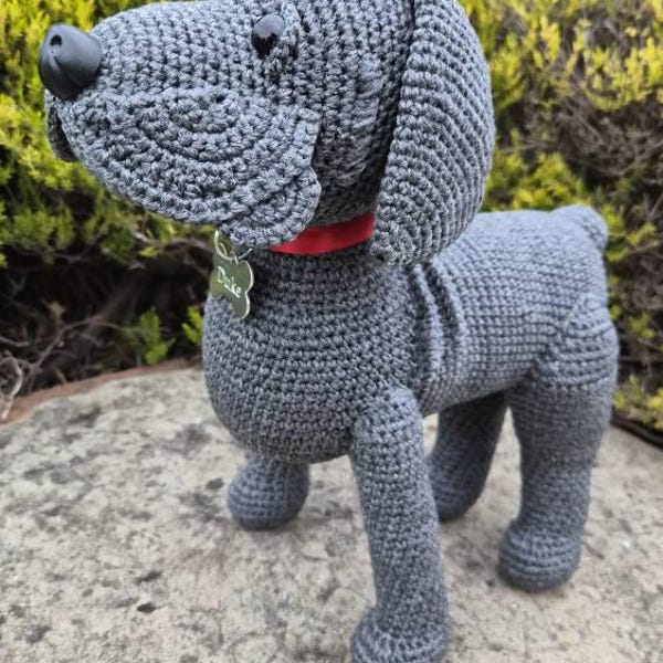 Cane Corso Dog Crochet Pattern - Etsy