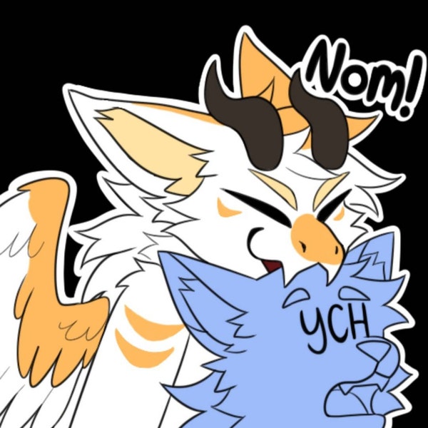 Digital Protogen Furry Emote/sticker Bases pack 2 - Etsy