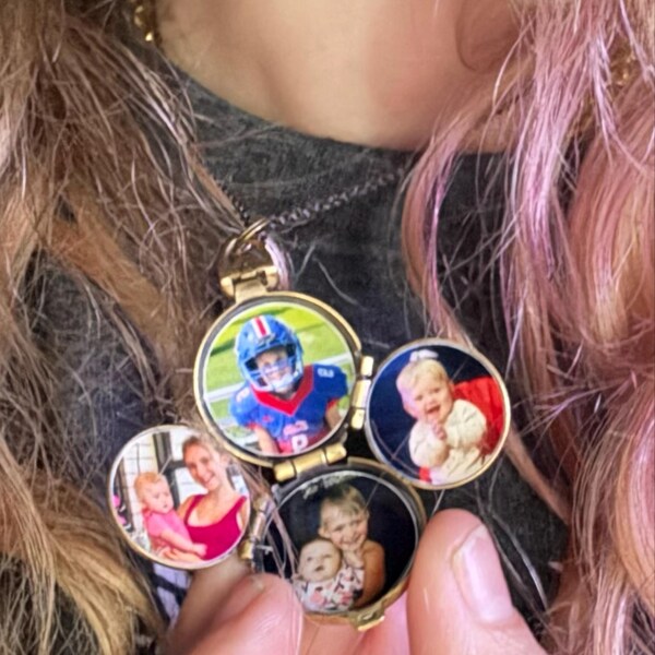 Family Locket,memorial Locket,personalized Photo Locket,photo Locket ...