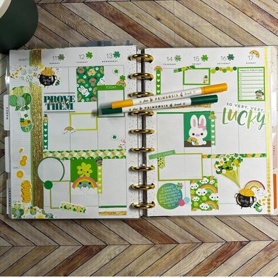 Happy Day off Reminder Tracker Cute Kawaii Planner Stickers for Erin ...