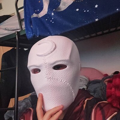 Mr Knight 3D Printed Cosplay Mask - Etsy