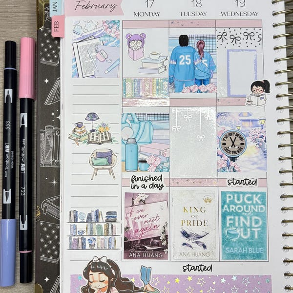 2025 Alphabet Reading Challenge Label Sticker Set - RC412 - Etsy