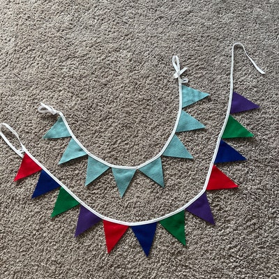 Custom Waving Hand Flag Triangle Pennant Flag Party Favors - Etsy