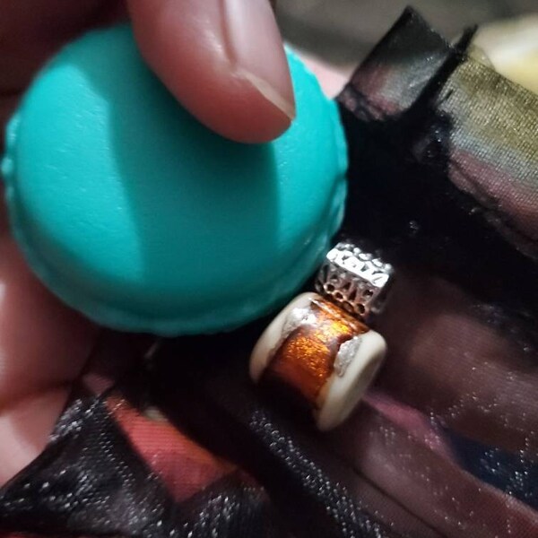 Pumpkin Charm Pendant Necklace Artisan Handmade Autumn Fall SRA ...