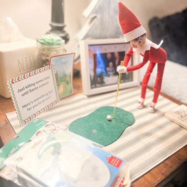 Elf Golf Set: Miniature Elf Props & Accessories - Etsy