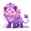 Fire Elemental Lion Adoptable Character - Digital Download HD Image ...