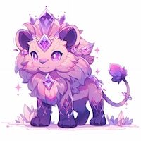 Crystal Cat Profile Pic PFP - Digital Download HD Image - Unique ...