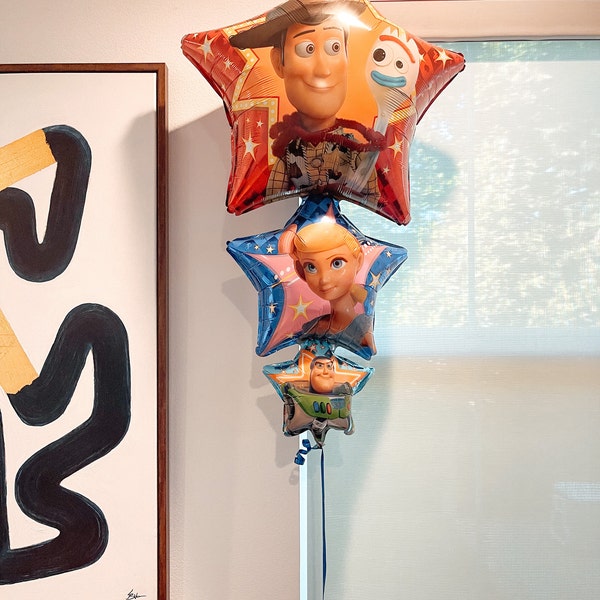 44'' Toy Story Woody Balloon| 36'' Buzz Light Year Balloon| 18'' Toy ...