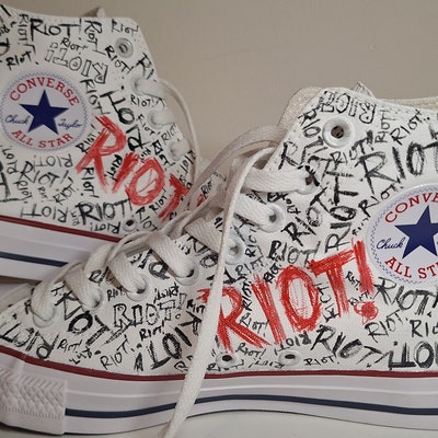 Hand Painted Custom Shoes Converse Art - Etsy