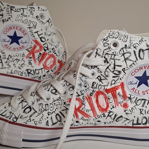 Hand Painted Custom Shoes Converse Art - Etsy