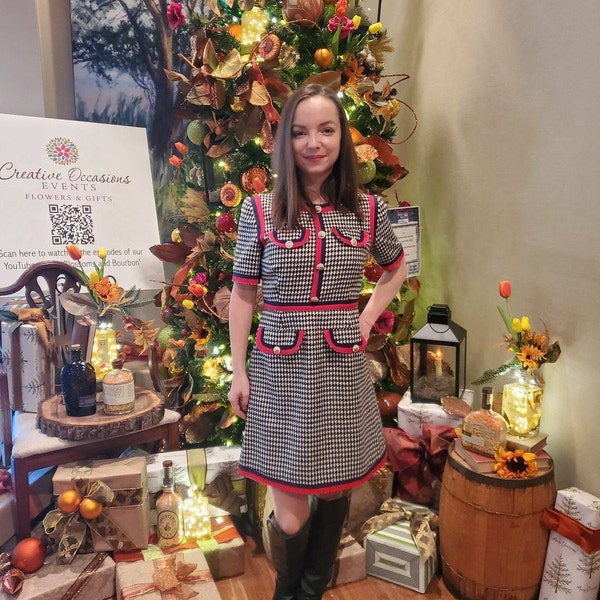 Grace Kelly Black Dress/ Rear Window Dress/ Midi Evening Dress/ Vintage ...