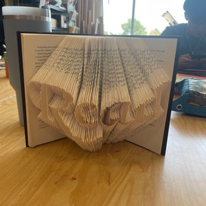 Book Folding Pattern for the Word "read" +free Tutorial - Etsy