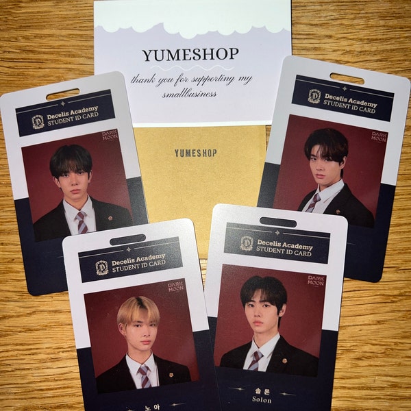 Enhypen ID Card Kpop - Etsy