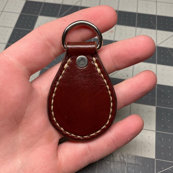 Classic Leather Key Fob Digital PDF Template - Etsy