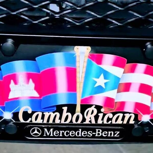 One USA & Mexican Unity Flags Vinyl Rectangle Decal Bumper Sticker 4 X ...