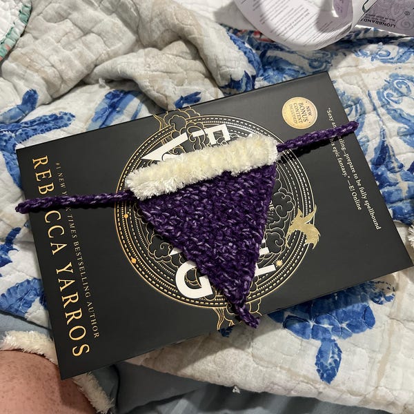 Crochet Book Thong Bookmark PATTERN ONLY - Etsy