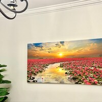 Schöne Salbei grüne Frühling Wildblumen Feld Wiese, bunte Aquarell Blumen Modernes Design ...