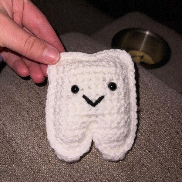 Emotional Support Crochet Pierogi: Pocket Plushie - Etsy