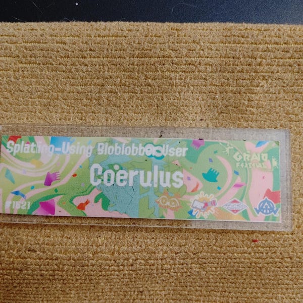 Splat Game, Splashtag Keychain, Bag Tag, Zipper Pull - Etsy