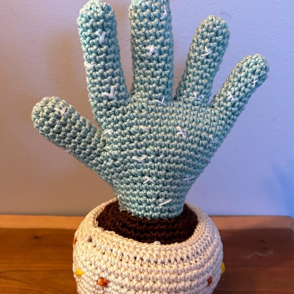 Cactus Hand CROCHET PATTERN / Amigurumi Cactus PDF English Pattern ...