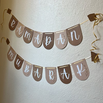 Neutral Boho Birthday Banner Printable Neutral Birthday Decor Banner - Etsy