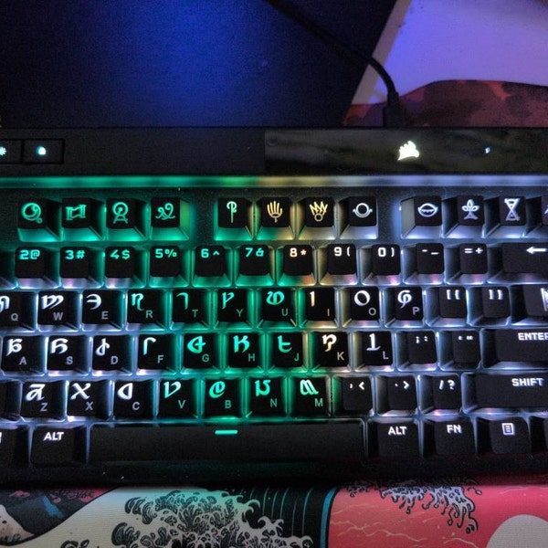 Sonic the Hedgehog Characters Backlit Keycap Pack | Mechanical Keyboard ...