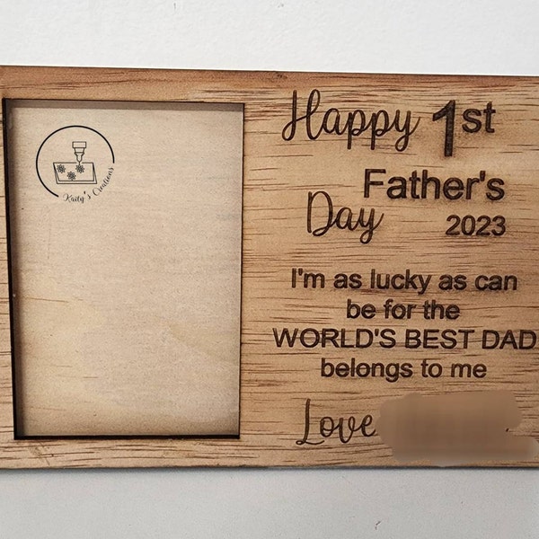 Laser Cut Wood Picture Frame SVG – 4x6 Photo, Glowforge File - Etsy
