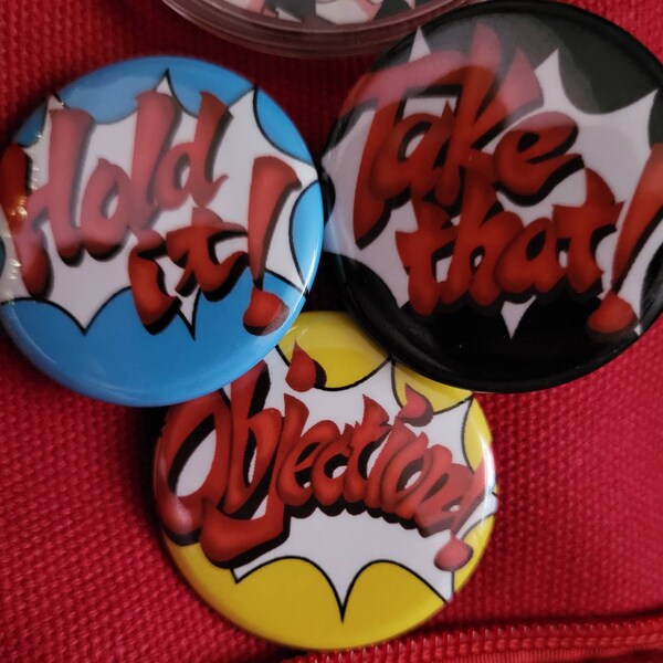 1.5" BAKA! Button - Etsy