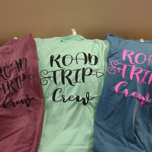 Road Trip Crew Shirt, Vacation Shirt, Adventure Shirt, Travel Shirt ...