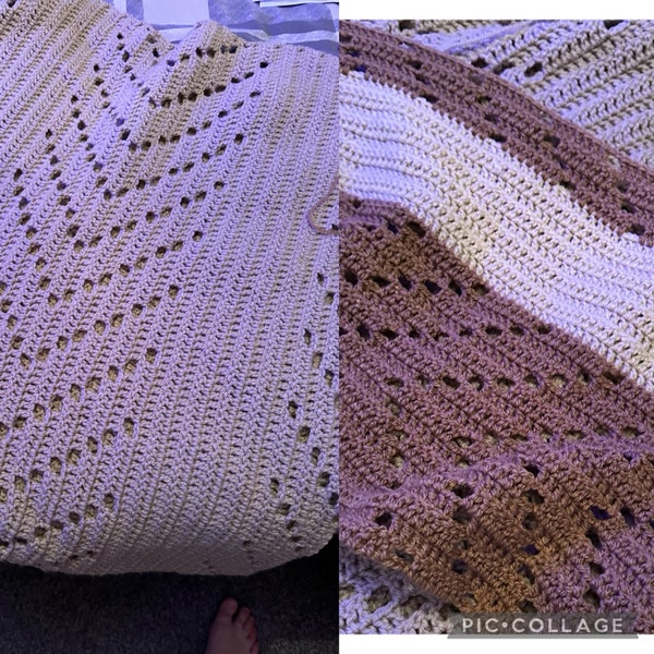 Heidi Wrap, Crochet Shawl Pattern for Women. A Perfect Spring or Summer ...