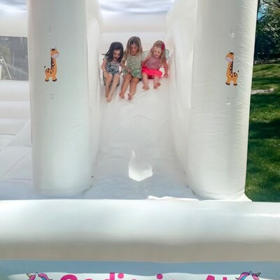 Decals Huge Bounce House Decals Large Backdrop Vinyl Small Signage ...