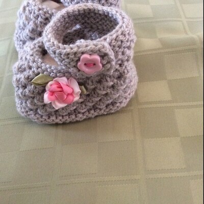 Knitting Pattern PDF File Winter Baby Boots 0-6/6-12 - Etsy