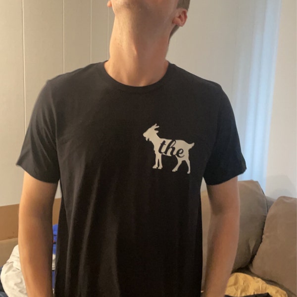 Goat Shirt, Goat Tshirt, the Greatest of All Time Mens Goat Shirt, the ...