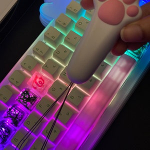 RTX3080 Graphics Card Keycap GPU 2.75U Rotating Artisan Metal Right ...