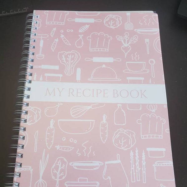A5 Recipe Book, Cook Book, Bakers Recipe Book, My Recipe Book ...