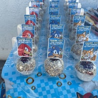 Sonic Thank You Tags - Digital Printable - Sonic the Hedgehog Birthday ...