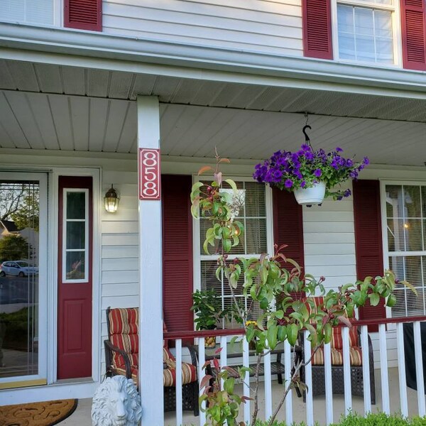 Address Sign, House Number Sign, Address Sign Outdoor, Address Plaque ...